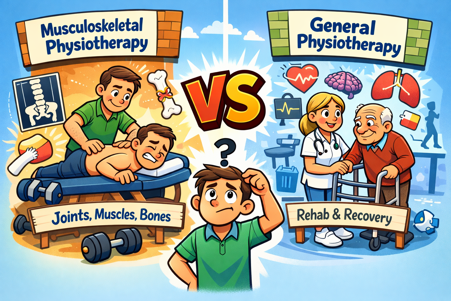 Musculoskeletal Physiotherapy vs General Physiotherapy: What’s the Dif ...